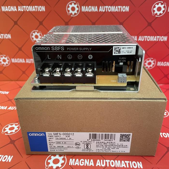 Jual POWER SUPPLY OMRON S8FS-C05012 S8FS C05012 - Jakarta Selatan - Magna Automation | Tokopedia