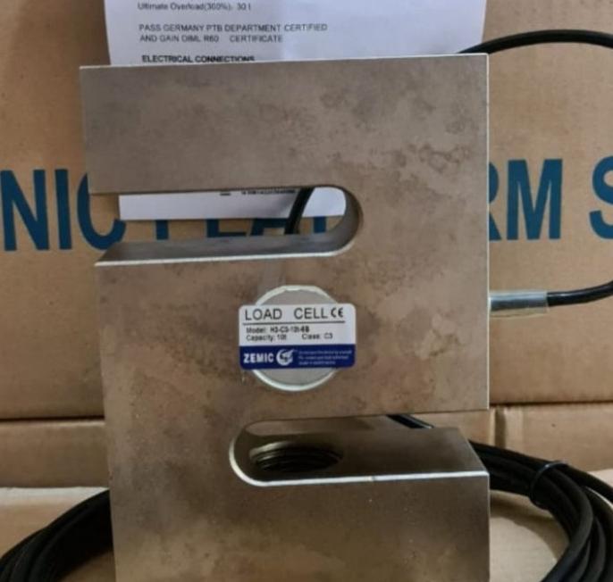 Jual load cell zemic H3 10t / load cell S 10 ton / loadcell tension 10t ...
