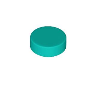Jual Lego Dark Turquoise Part 98138 Tile, Round 1 x 1 - Kab. Bandung ...