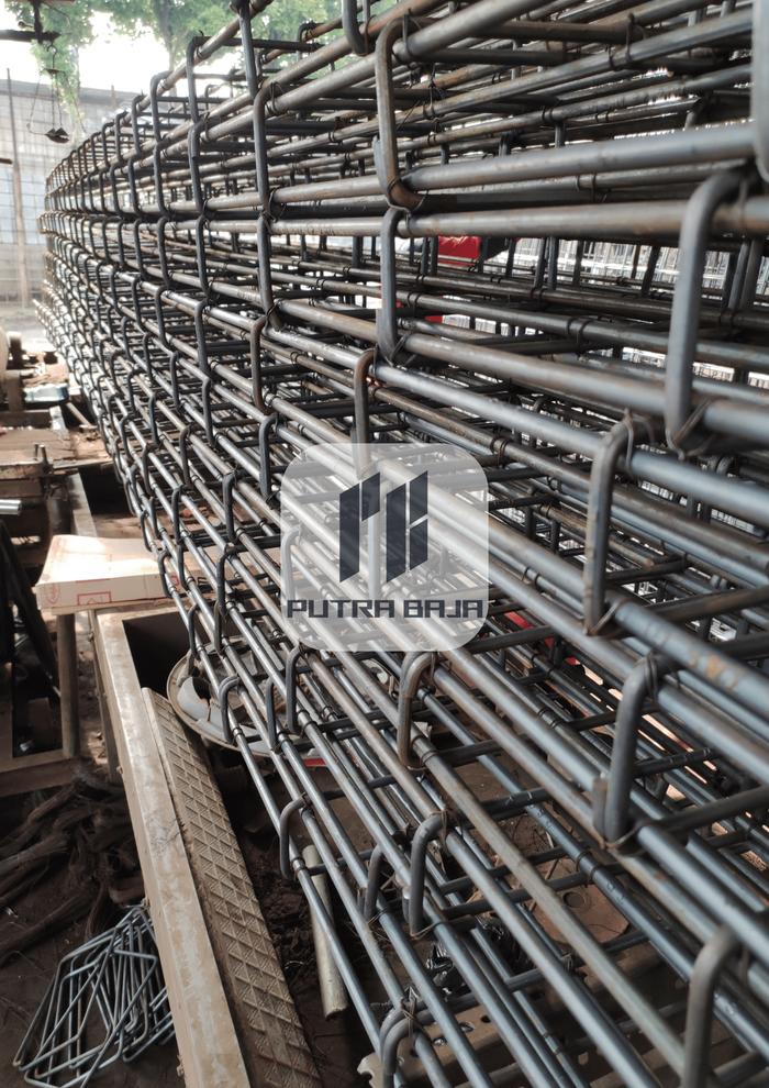Jual Rangka Besi / Rangka Beton / Besi kolom 8mm full SNI 6 Jalur - Kab ...