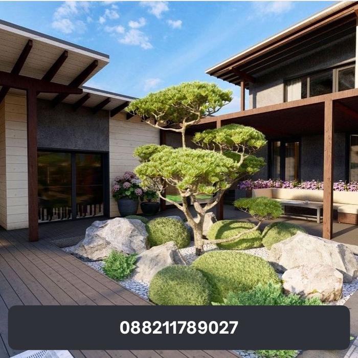 Jual Taman jepang batu putih indoor batu fosil - Kota Tangerang ...