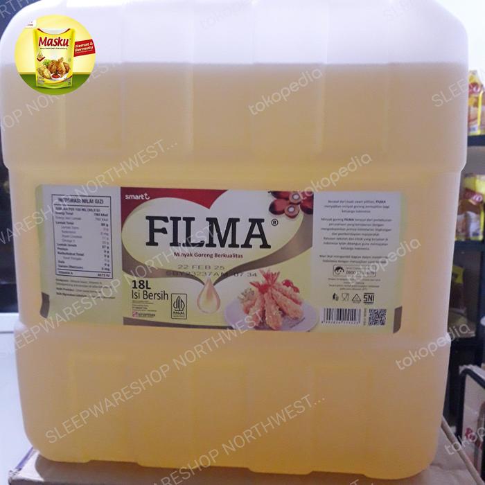 Jual Minyak Goreng Filma Co SNI 18 L Jerigen , isi bersih 19 liter ...