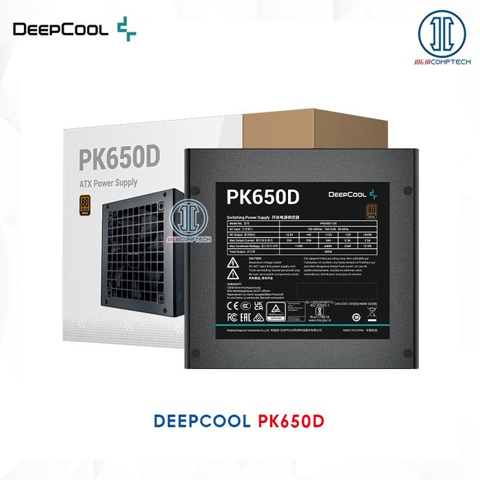Jual Power Supply PSU Deepcool PK650D 650W 80+ Bronze not XPG MWE ...
