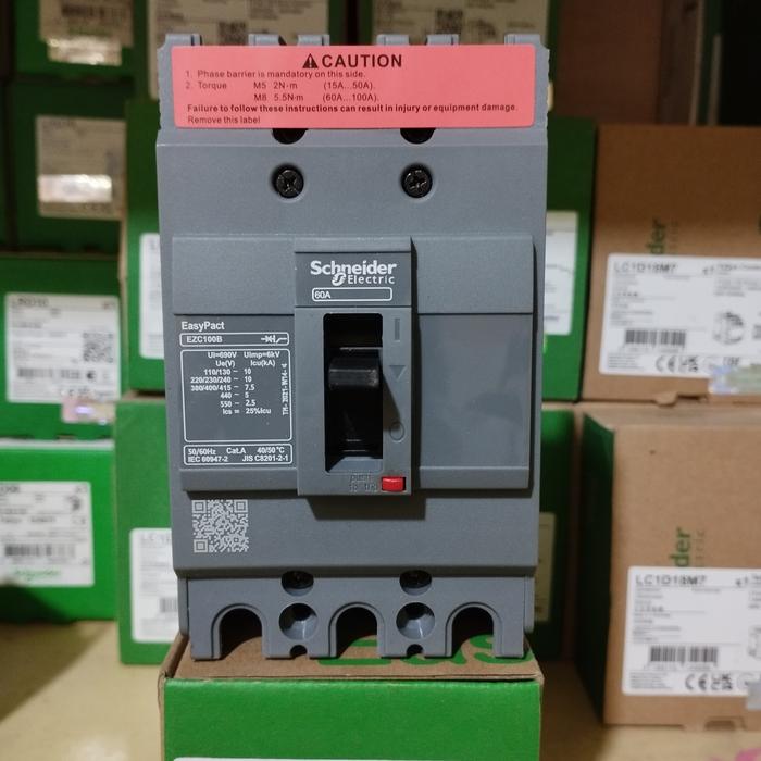 Jual mccb schneider EZC100B 7.5ka 3P 15a 20a 25a 30a 40a 50a 60a - Jakarta Pusat - Dany Jaya ...