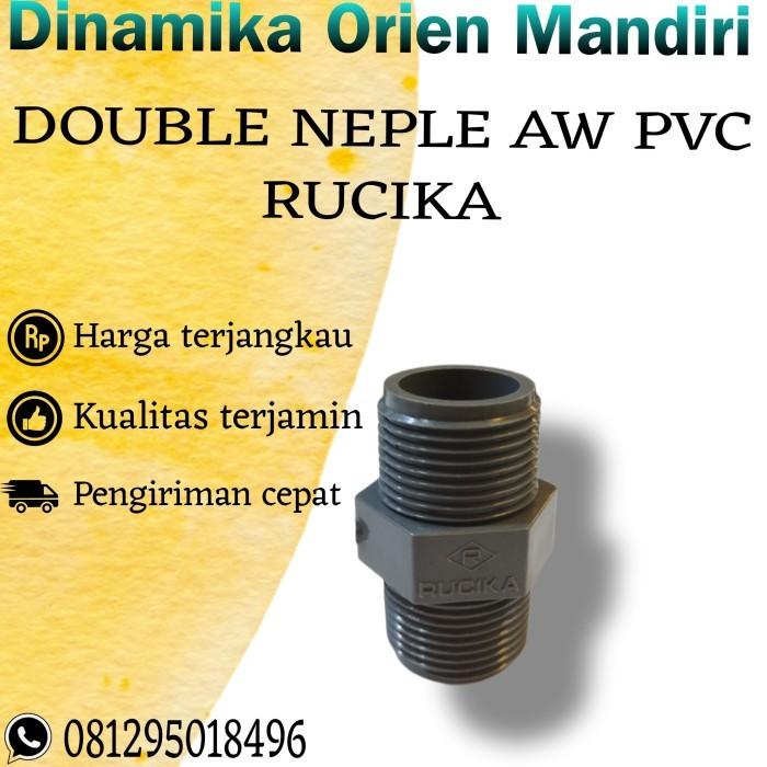 Jual Double Nepel AW PVC Rucika 1" - Jakarta Barat - Dinamika Orien Mandiri | Tokopedia
