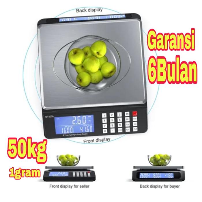 Jual timbangan digital daijin 30kg*5g buah,laundry,sayur,dan sembako - 200kg - Jakarta Barat ...