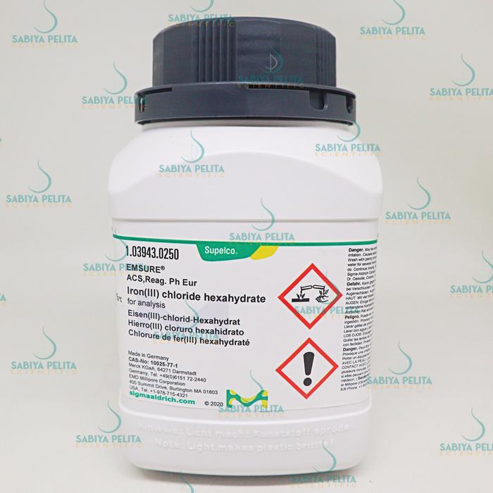 Jual Iron(III) chloride hexahydrate for analysis Merck 1.03943.0250 ...