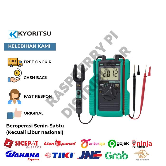Jual KYORITSU DIGITAL MULTIMETER WITH AC/DC CLAMP SENSOR KEWMATE 2012RA ...