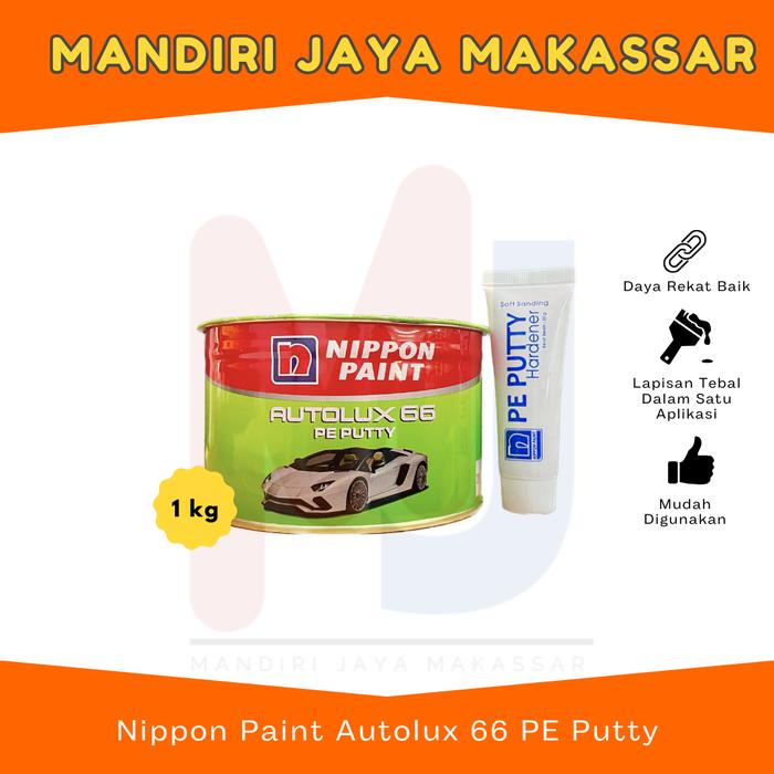 Jual Nippon Paint Autolux 66 PE Putty - Dempul Mobil / Dempul Plastik ...