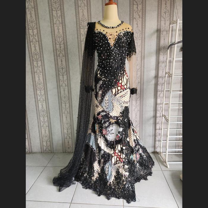 Jual Kebaya modern batik stretch penyanyi singer sinden / dress wisuda ...