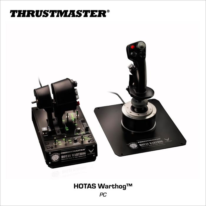 Jual Thrustmaster Hotas Warthog + Tpr Pendular Rudder Pedal Flight Sim ...