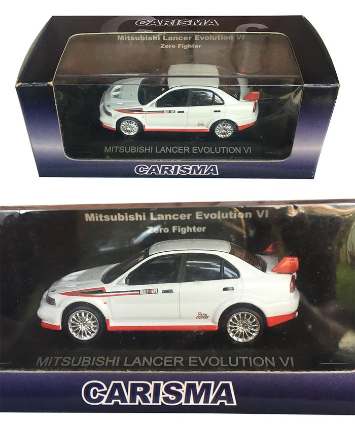 Jual Diecast Model Carisma Mitsubishi Lancer Evolution VI Skala Real 1: ...