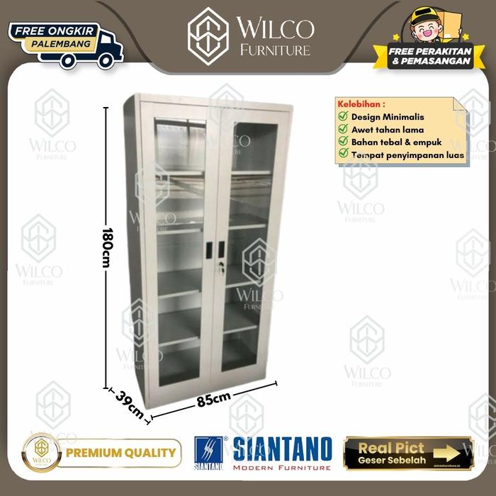 Jual Rak Arsip Besi Siantano WLS 09-08 / Lemari File Besi 2 Pintu Swing ...