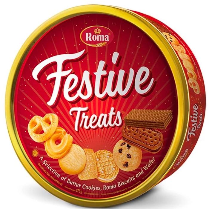 Jual Roma Festive Treats Aneka Biskuit 675 Gram - Kab. Tangerang ...