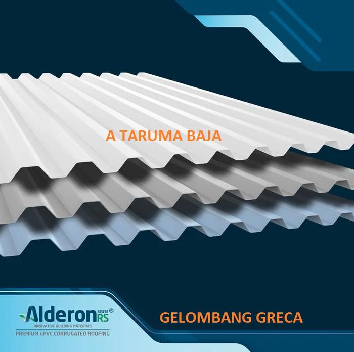 Jual Atap Alderon RS - Gelombang GRECA - SINGLE WALL CORRUGATED - Lite ...