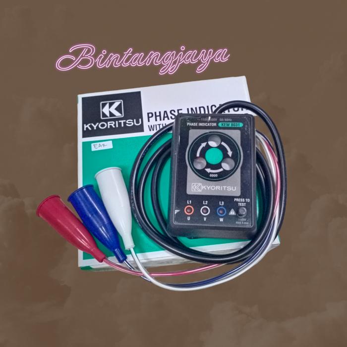 Jual kyoritsu 8031 phase indicator with open phase checker kyoritsu ...