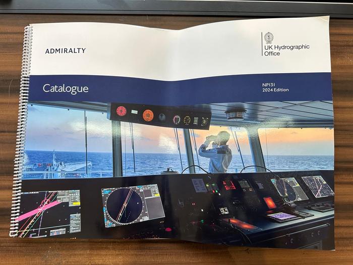 Jual Buku Katalog Peta Admiralty NP 131 2024 Edition BA Chart Catalogue ...