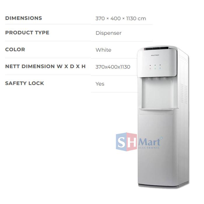 Jual Dispenser Galon Bawah Polytron Pwc-600 Low Watt Pwc600 (medan) Di ...
