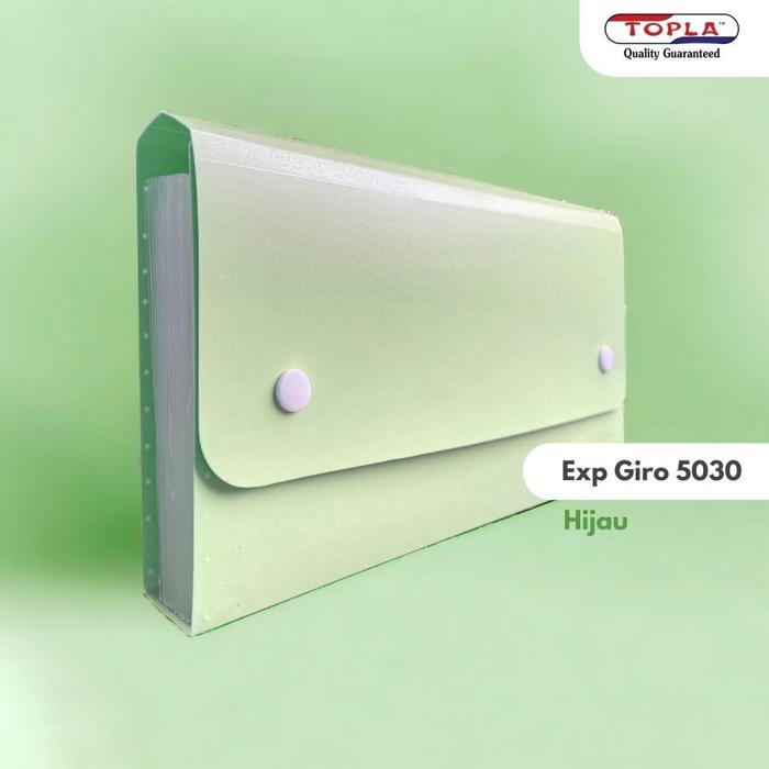 Jual TOPLA MAP GIRO 5030 DOMPET DOKUMEN GIRO NOTA CEK KWITANSI 12 SLOT ...