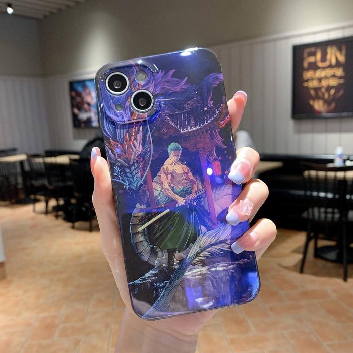 Jual Softcase Casing HP Onepiece Roronoa Zoro & Luffy Protect Kamera ...