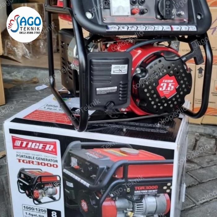 Jual Genset Tiger TGR 3000 / Generator Bensin 4 tak Tiger TGR3000 ...
