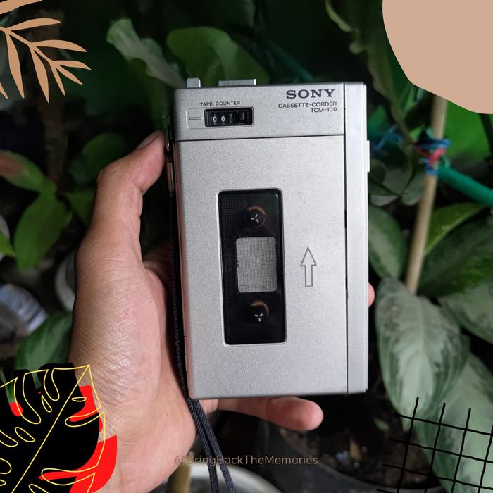 Jual Sony Pressman TCM-100 Walkman TPS-L2 - Kota Bandung - bring back ...
