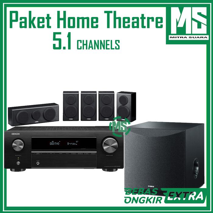Jual PAKET 5.1 YAMAHA NSPA150 NS-PA150 NS-SW050 x DENON AVRX250BT - Jakarta Pusat - mitrasuara ...
