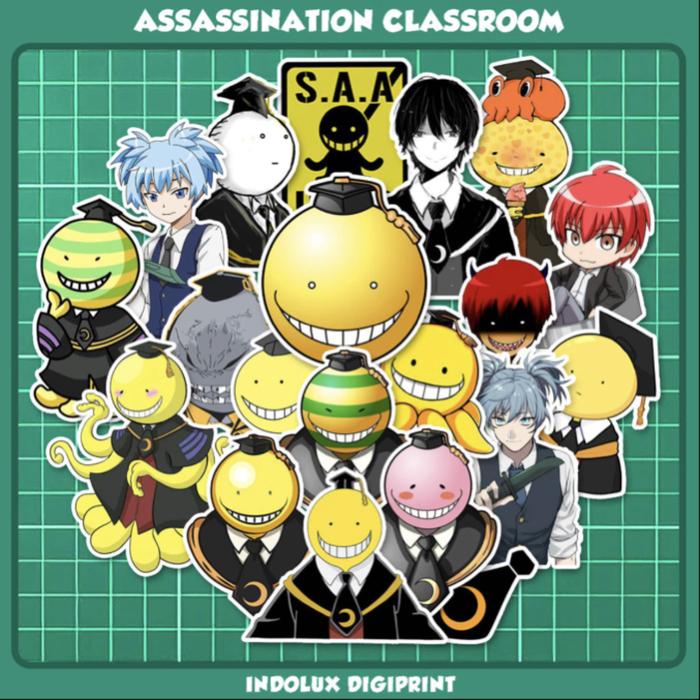 Jual Assassination Classroom Sticker 37 Pcs Koro Sensei Manga Stiker ...