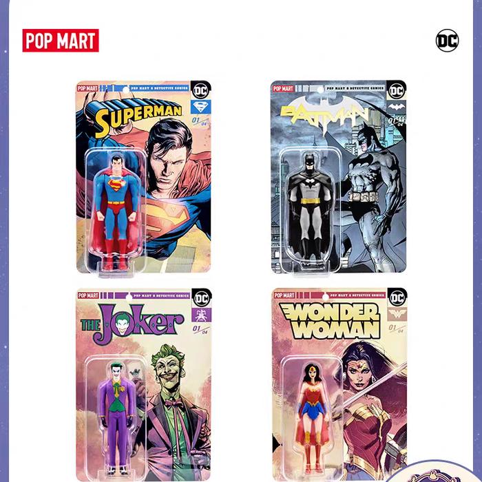 Jual POPMART DC Heroes Trendy Figures Joker Wonder Woman Superman ...