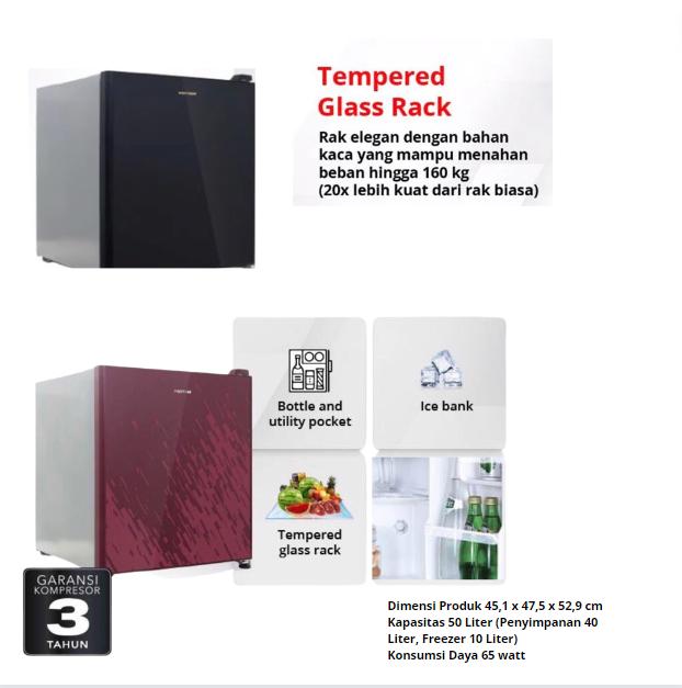 Promo Kulkas Mini Bar Portable Lemari Es Freezer Makanan Minuman Susu ...