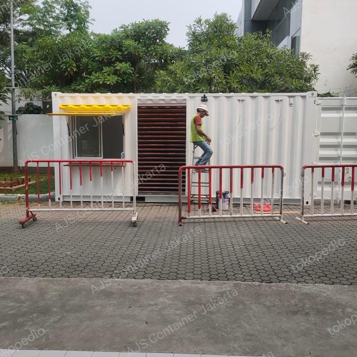 Jual container 20 feet custom, cafe, portacamp, jual kontainer jakarta ...