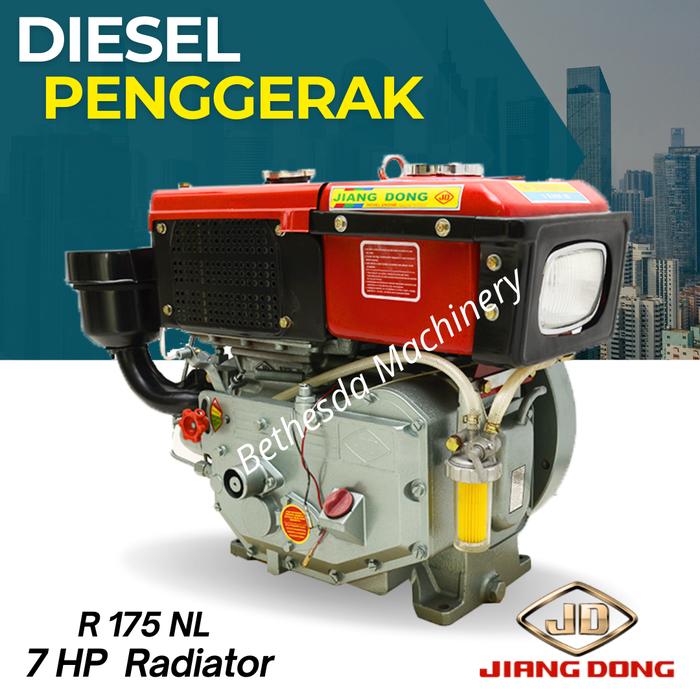 Jual Mesin Diesel Penggerak 7PK Jiangdong 7 HP R175NL Radiator 7 PK - Kota Surabaya - Bethesda ...