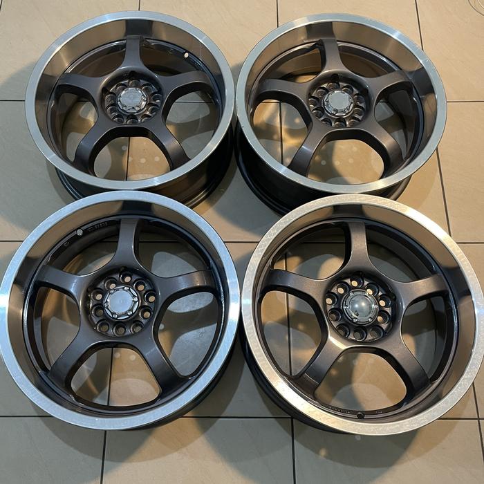 Jual Velg Original DTM Racing Made in Japan R17x7 et. 40 5x114 5x100 ...