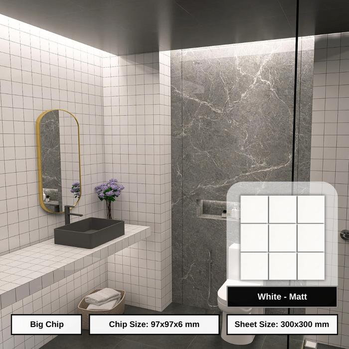 Promo BDA Granite Tile Keramik Dinding Kamar Mandi Keramik Dinding Dapur Mosaic Tiles Keramik ...
