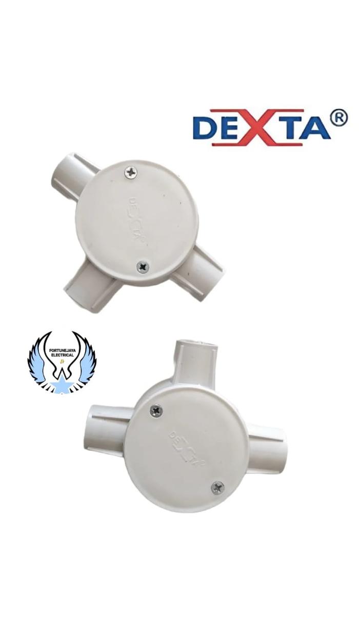 Jual Tee Dus Kres Dus 20mm / Tee dos 3 Lubang / Tdos Kresdos Dexta / T ...