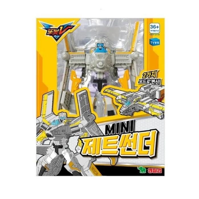 Jual Tobot V MINI JET THUNDER Transformer Robot Sports Car Figure Korea ...