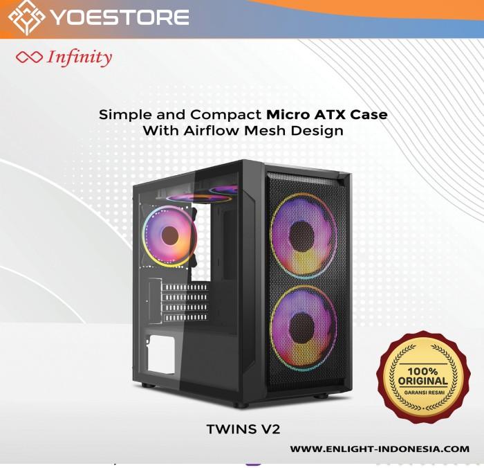 Promo INFINITY GAMING TWINS RYZEN 5 4600G 16GB 256GB Cicil 0% 3x ...