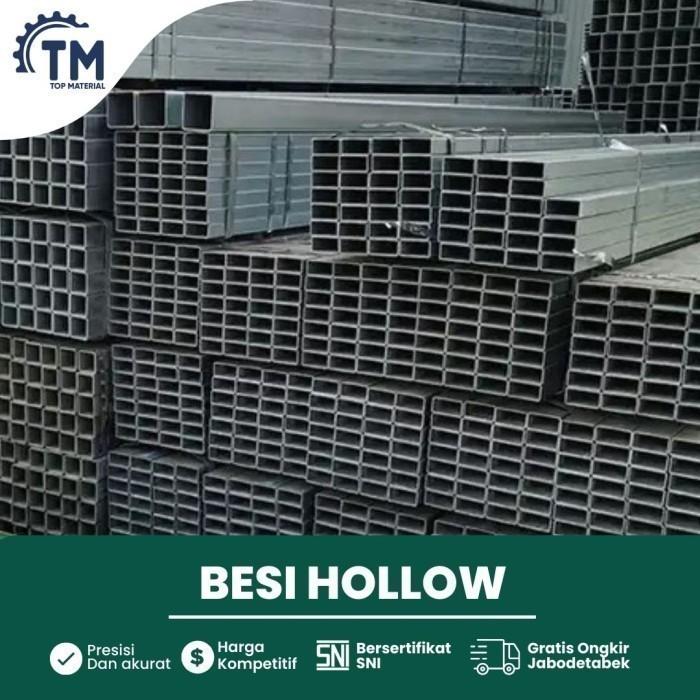 Jual Harga Besi Hollow Hitam 10x10 Cm ( 100 x 100 ) Tebal 1.6mm x 6 ...