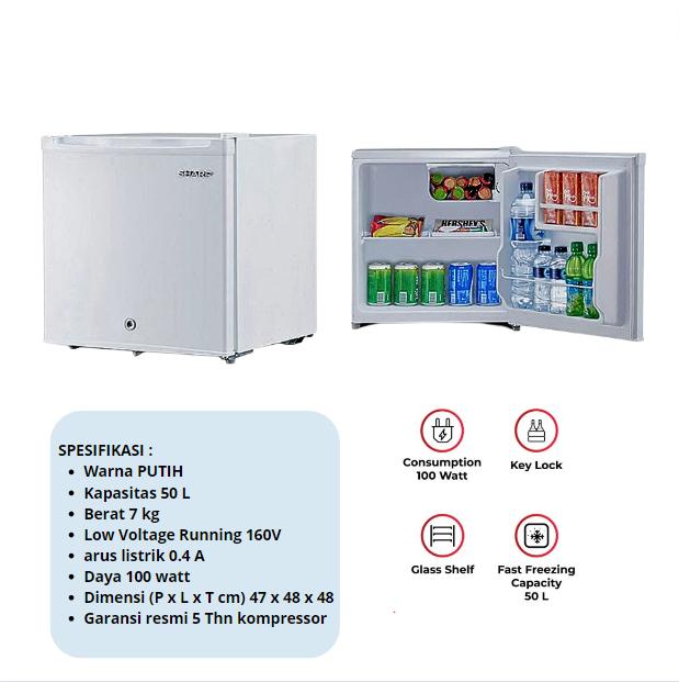 Promo Kulkas Mini Bar Portable Lemari Es Freezer Makanan Minuman Susu ...
