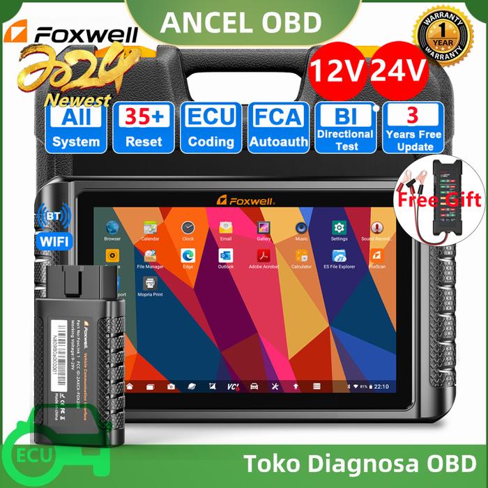 Jual FOXWELL NT1009 12V/24V Car OBD2 Scanner Code Readers & Scan Tools ...