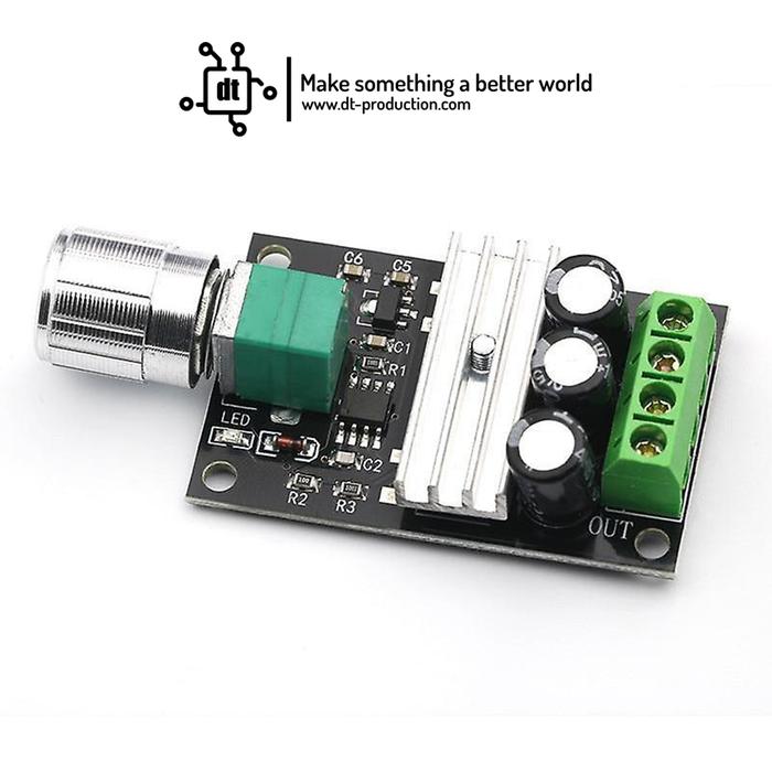 Jual PWM Speed Motor Controller LED Dimmer Module DC 3A - Kota Manado ...