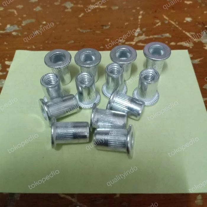 Jual rivet nut m5 alumunium mur rivet nut m5x13mm - Jakarta Barat ...
