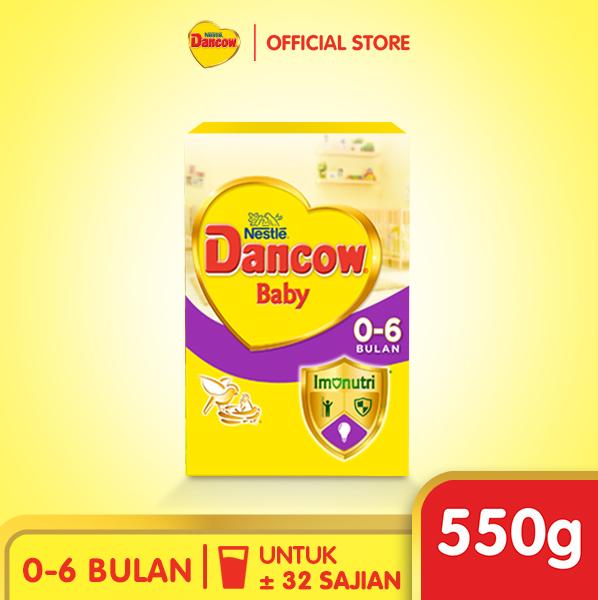 Jual Nestle DANCOW BABY 1 Susu Formula untuk Bayi Usia 0-6 Bulan Box 550g - - Dancow Official ...