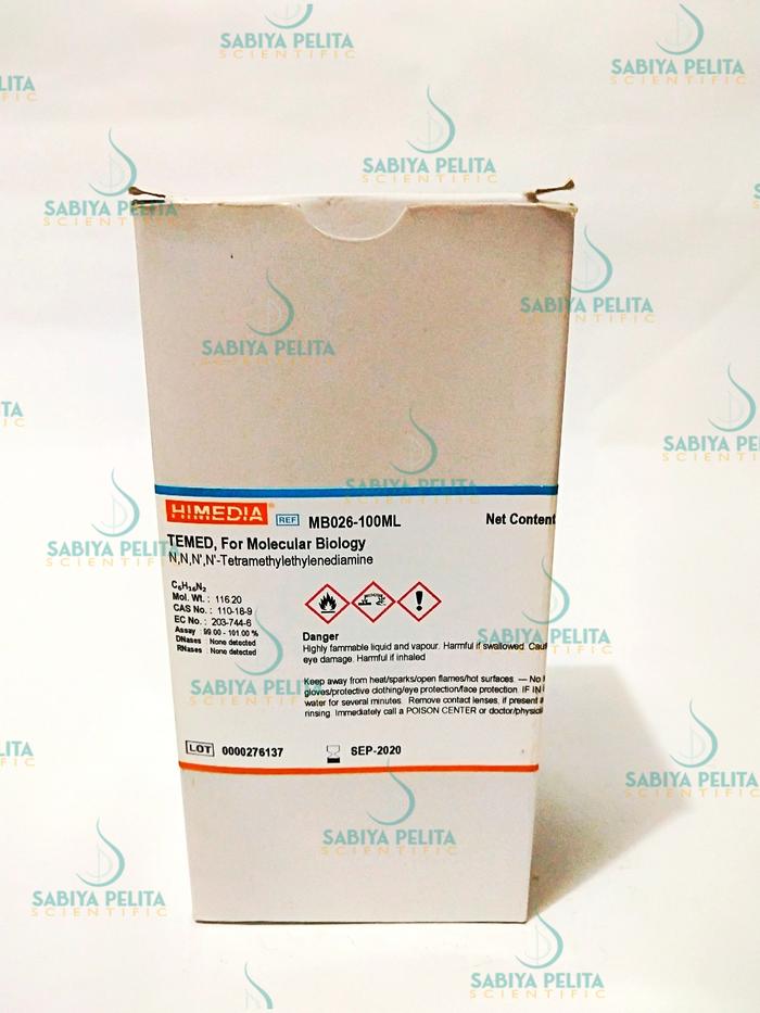 Jual TEMED for Molecular Biology Grade Himedia MB026-100ML - Kota ...