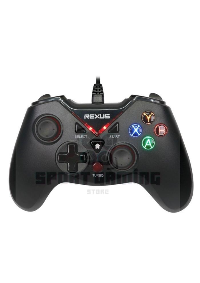 Jual Rexus Gladius Gx2 Gamepad Gaming Controller - Black Di Seller ...