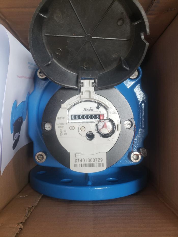Jual Meter Air / Water Meter Itron 3 Inch DN 80 Type Woltex - Jakarta ...