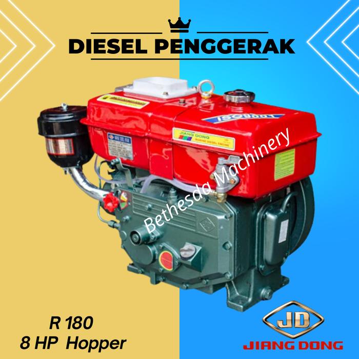 Jual Mesin Diesel 8PK Diesel Penggerak 8HP Jiangdong 8 PK R180 Hopper - Kota Surabaya - Bethesda ...