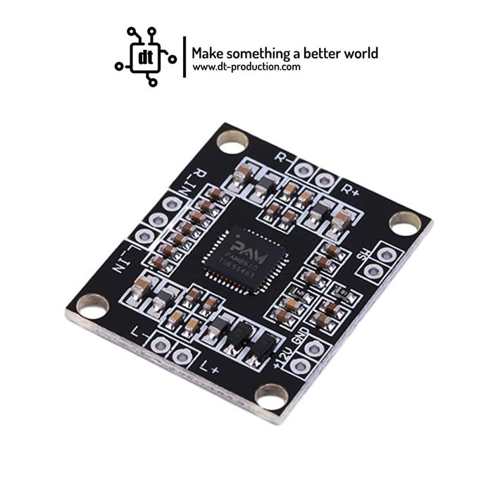 Jual Mini Amplifier PAM 8610 Digital Stereo 2 x 15 Watt - Kota Manado ...