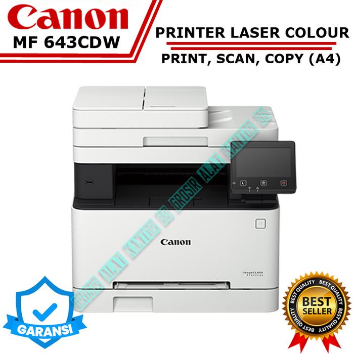 Jual Printer Canon imageCLASS MF-643CDW - Printer Laser Colour All in ...