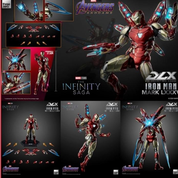 Jual Action Figure Threezero DLX Iron Man Mark 85 Diecast - Kota Tangerang - TMstoreID | Tokopedia